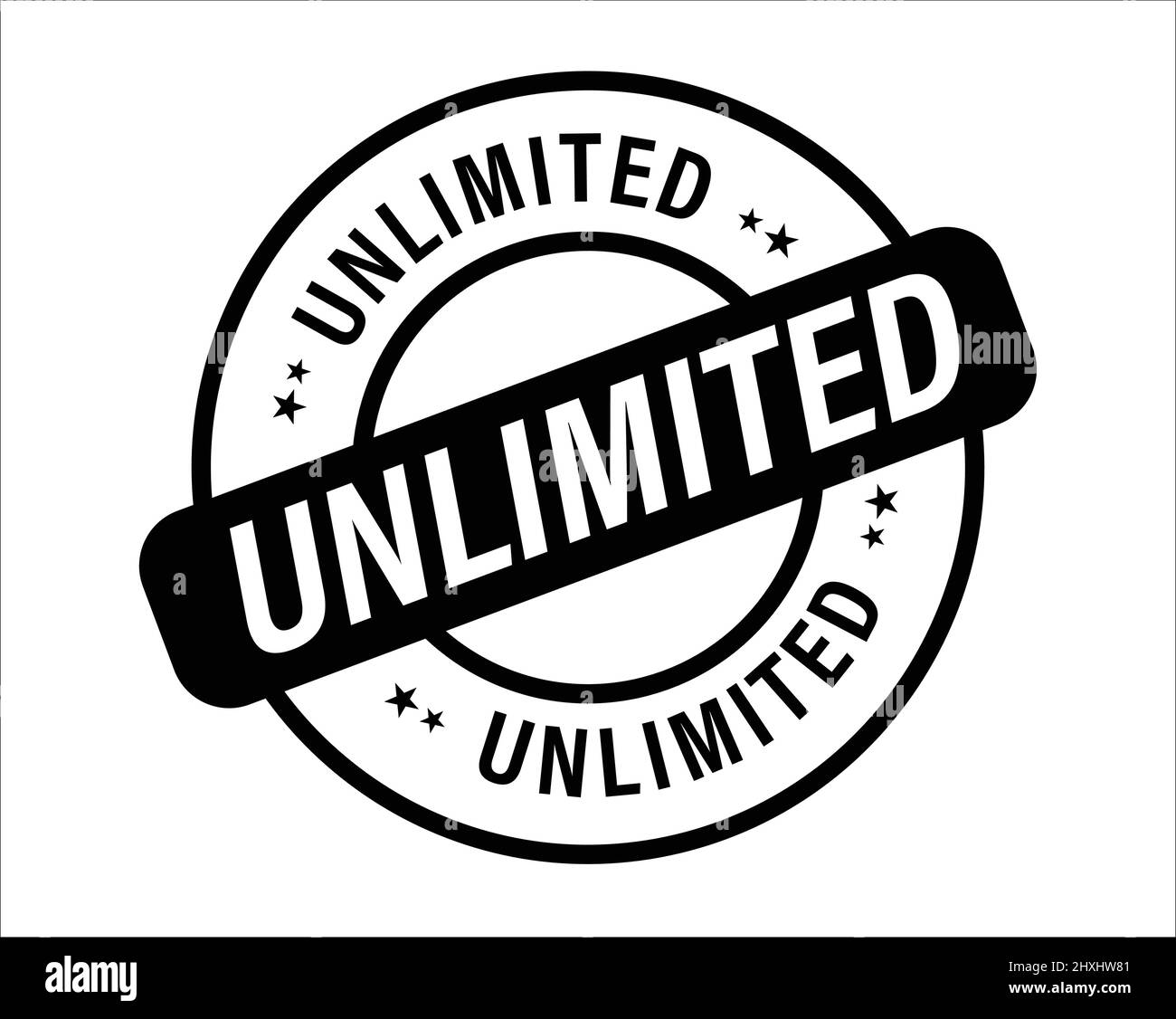 unlimited vector icon, black in color, line art Stock Vector Image ... unlimited vector icon, black in color, line art Stock Vector Image ...