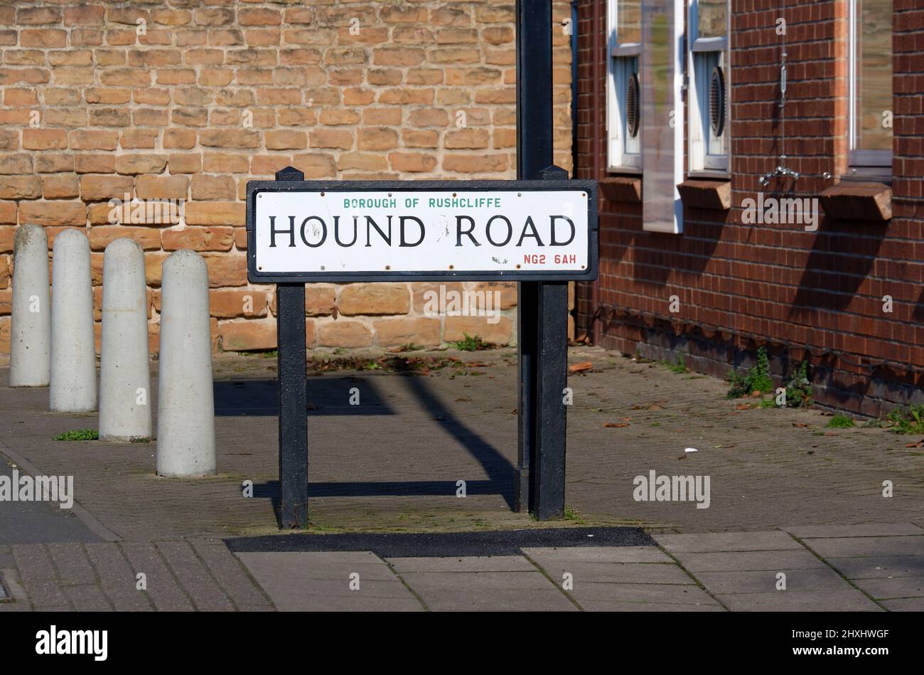 Urban Nottingham scene example Stock Photo - Alamy
