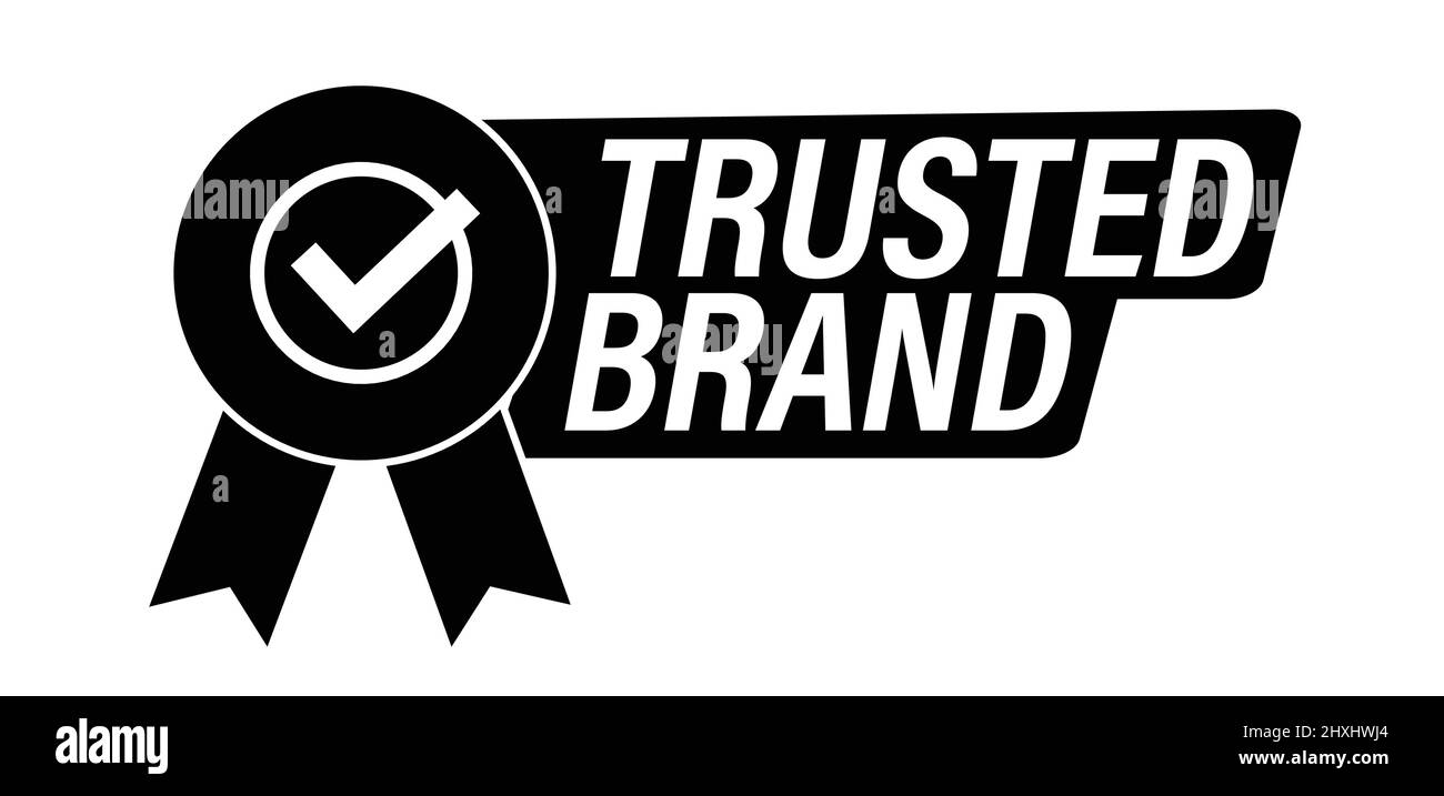 Trusted brand word hi-res stock photography and images - Alamy
