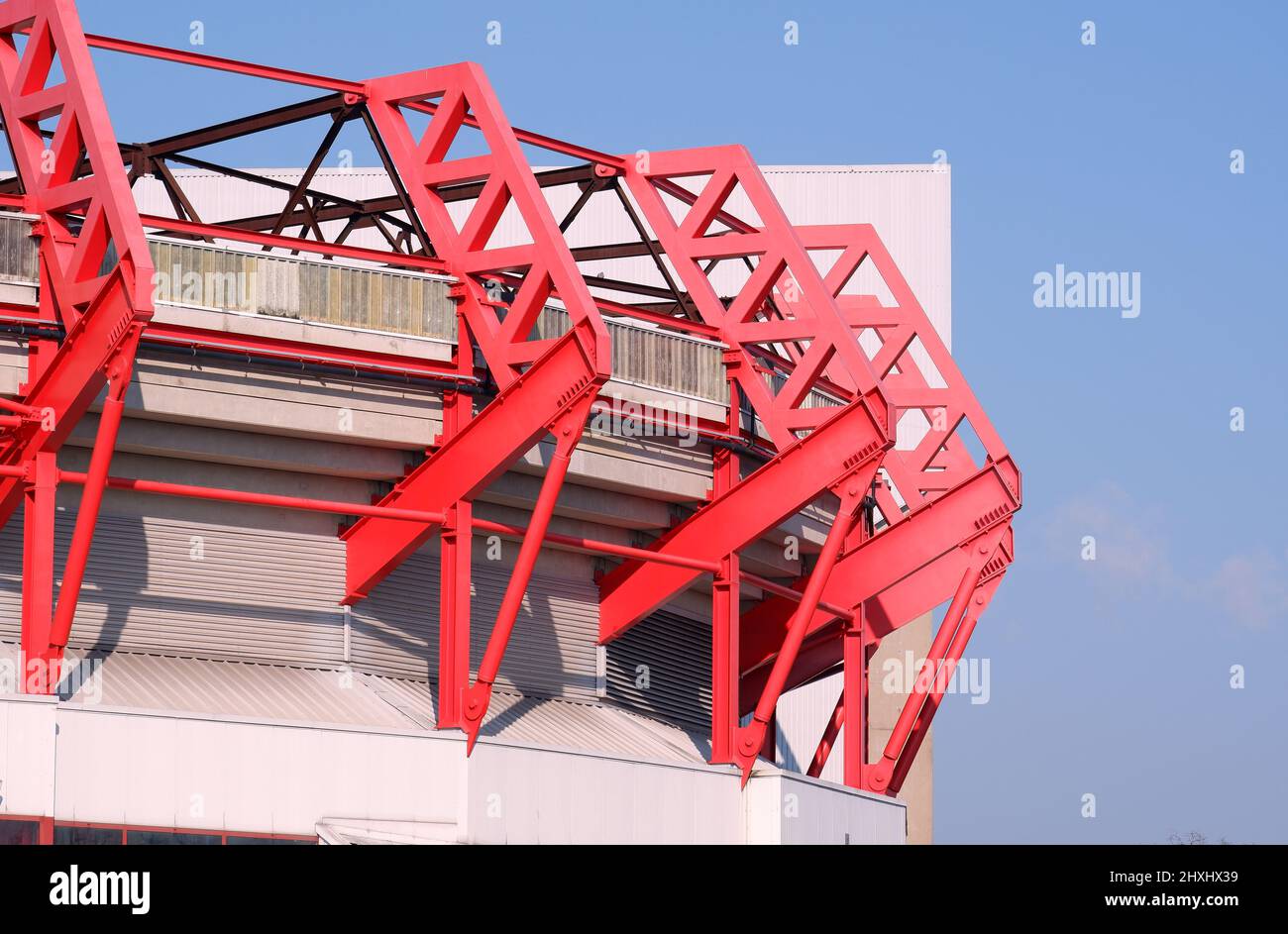Nottingham Forest football club stadium Stock Photo - Alamy