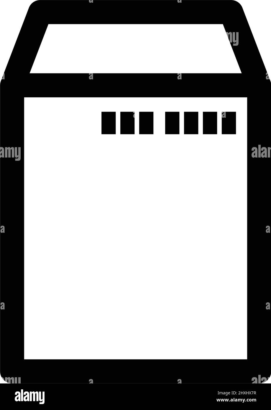 Envelope icon. Postal. Letter. Editable vector Stock Vector Image & Art ...