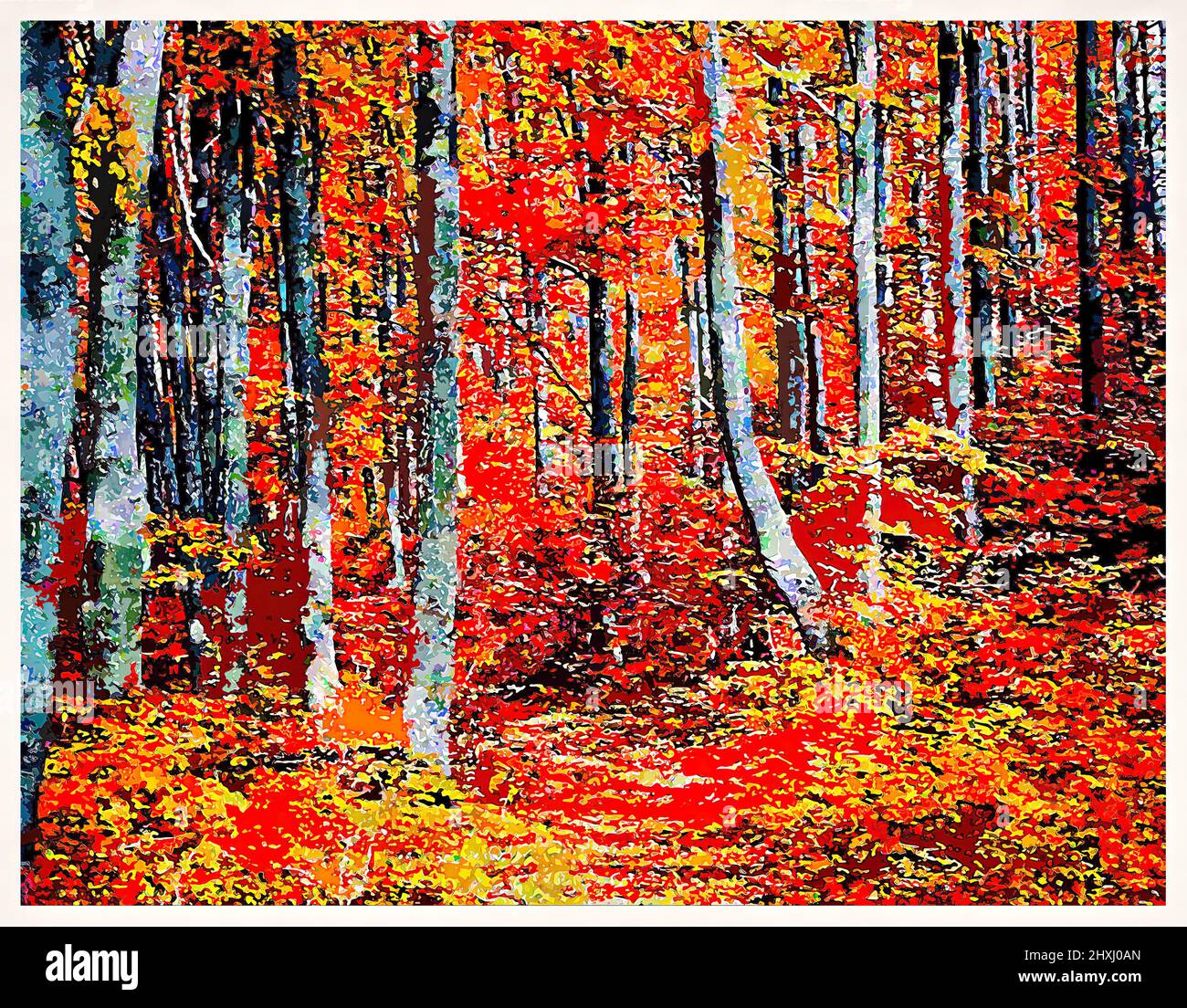 Nature Landscape Artwork Stock Photo - Alamy