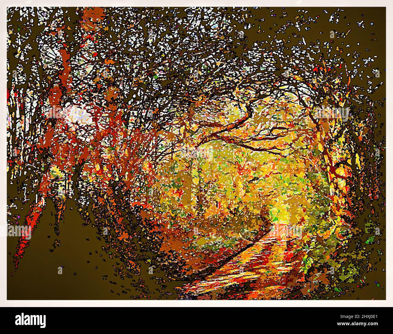 Nature Landscape Artwork Stock Photo - Alamy
