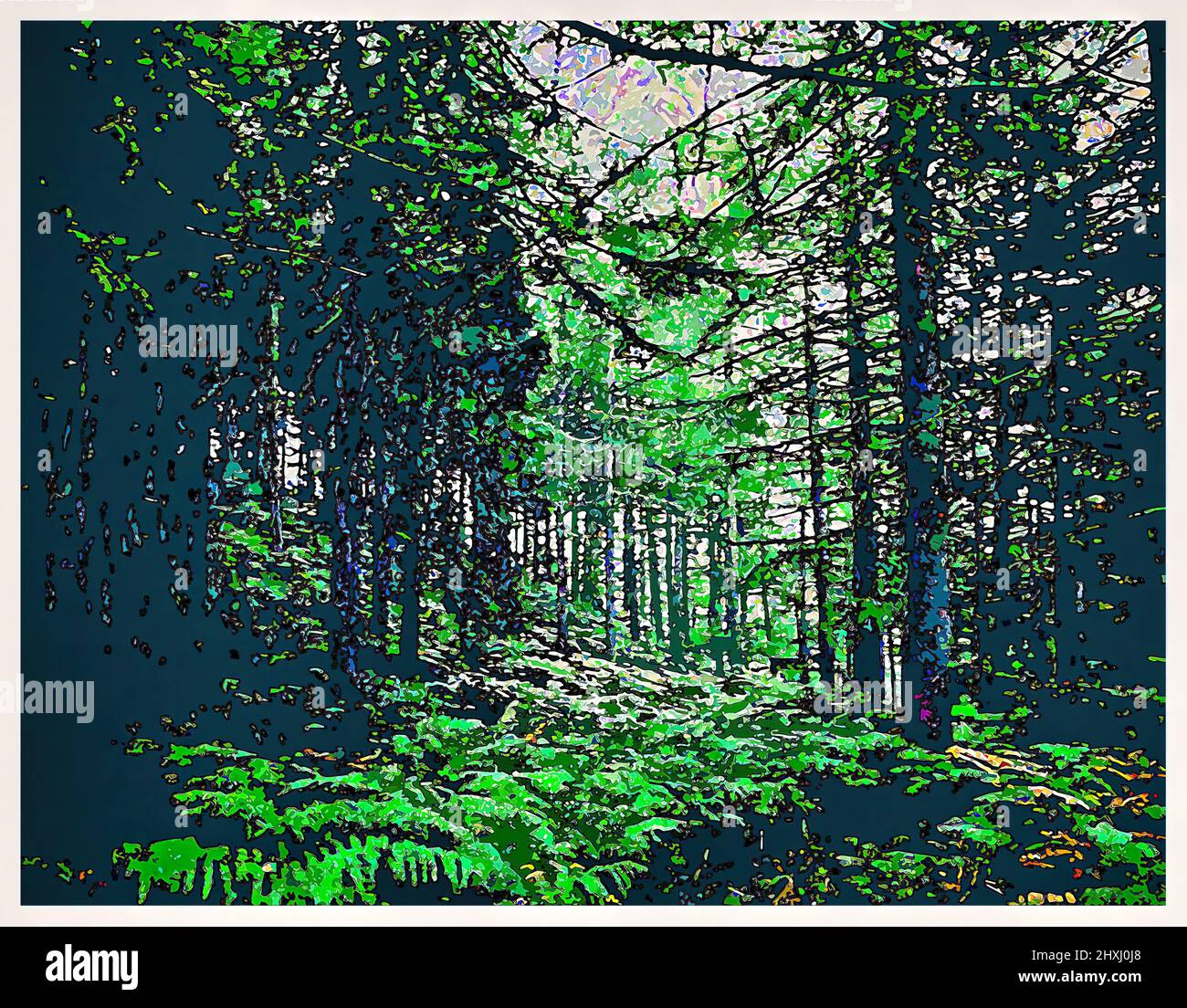 Nature Landscape Artwork Stock Photo - Alamy
