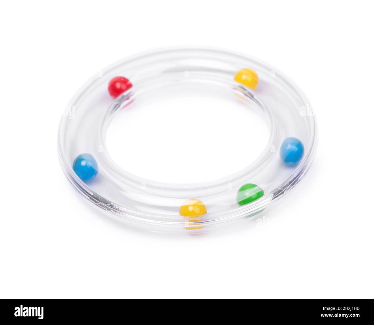 Ring beanbag with small balls isolated on white background Stock Photo ...