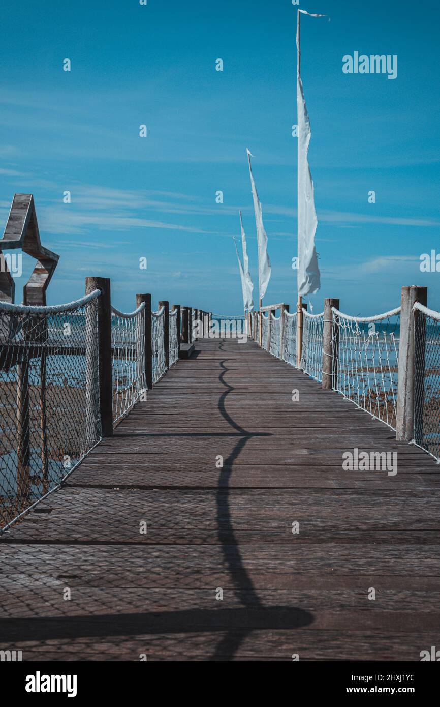 Wooden bridge floor texture beautiful hi-res stock photography and ...