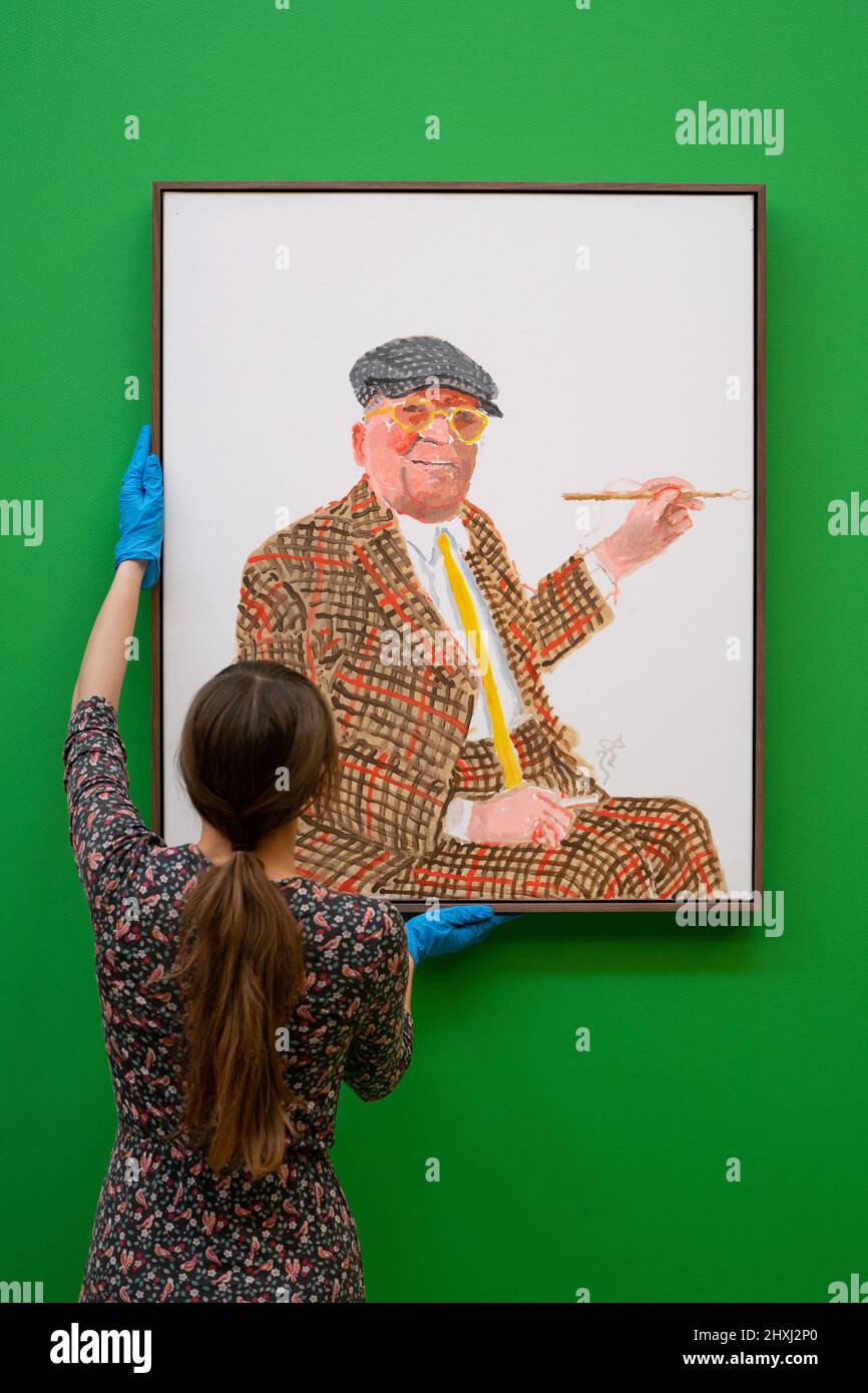 "Self Portrait, 22nd November 2021", a new self-portrait by artist ...