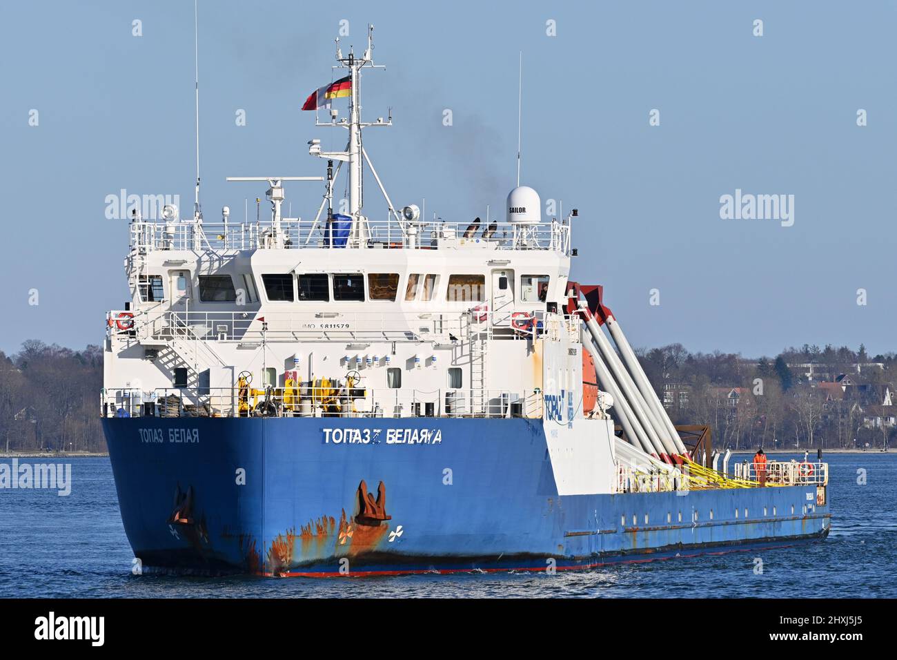 Heavy Load Carrier TOPAZ BELAYA Stock Photo - Alamy