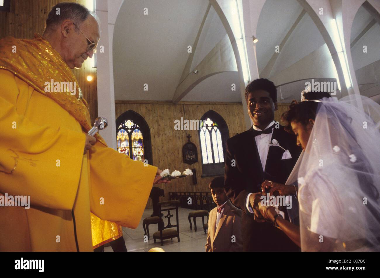 Mauritius island Christian community father Souchon Immaculate ...