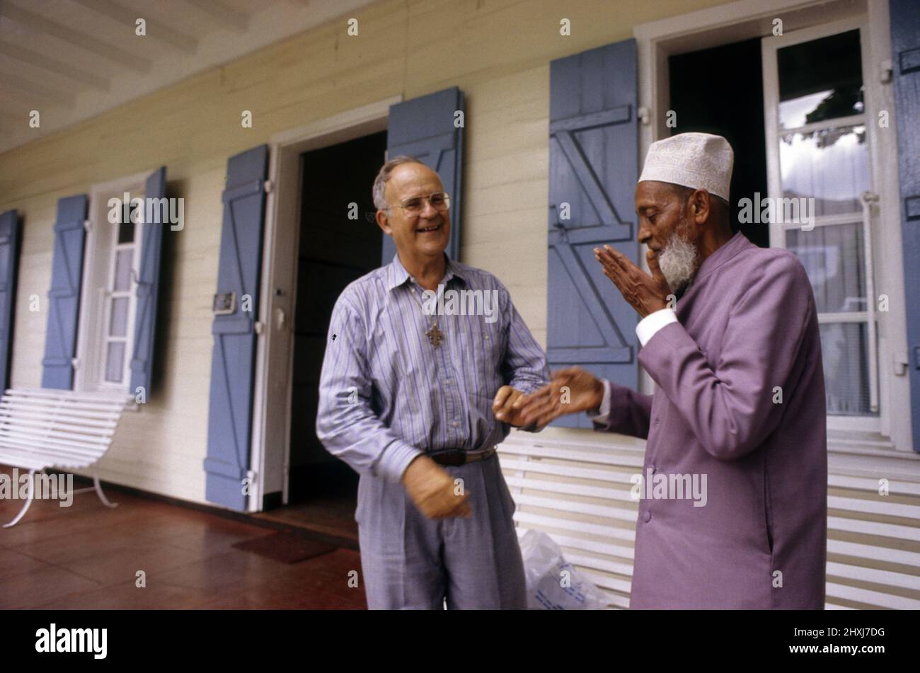 Mauritius island Christian community father Souchon Immaculate ...