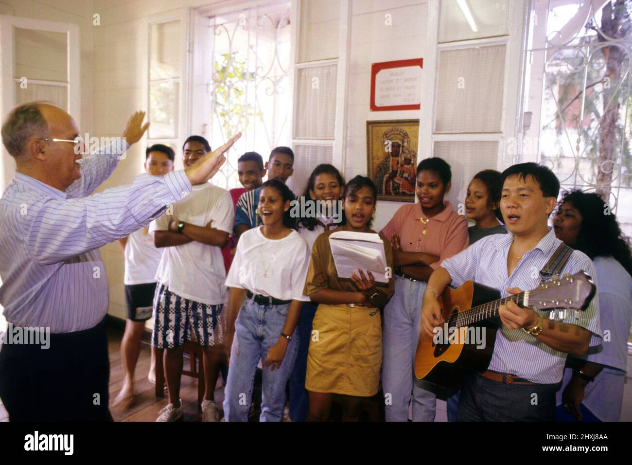 Mauritius island Christian community father Souchon Immaculate ...