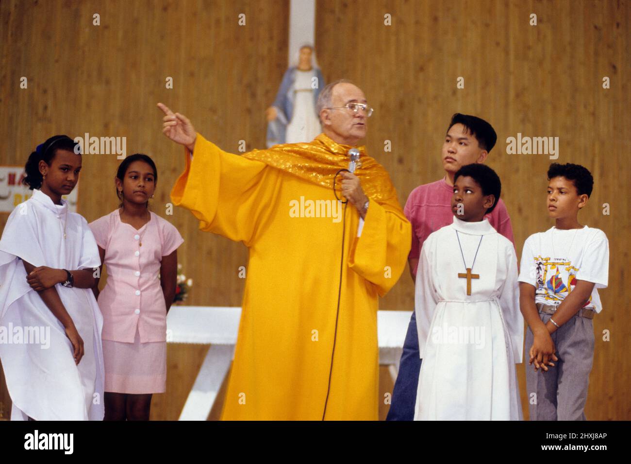 Mauritius island Christian community father Souchon Immaculate ...