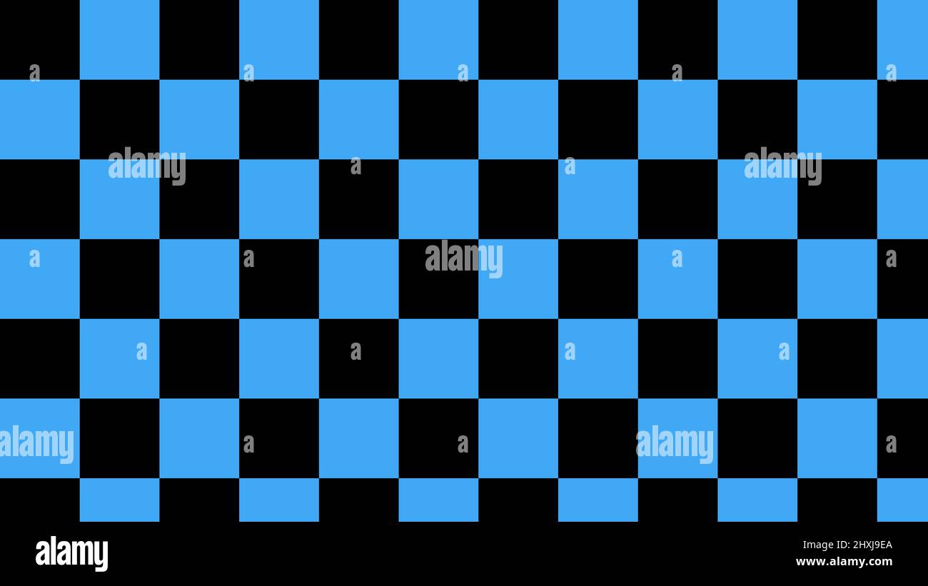 Blue and black checkerboard hi-res stock photography and images - Alamy