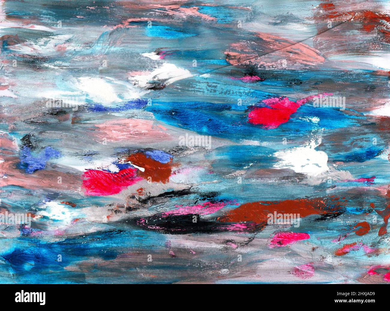 Hand painted colorful texture. Decorative paper template. Design ...