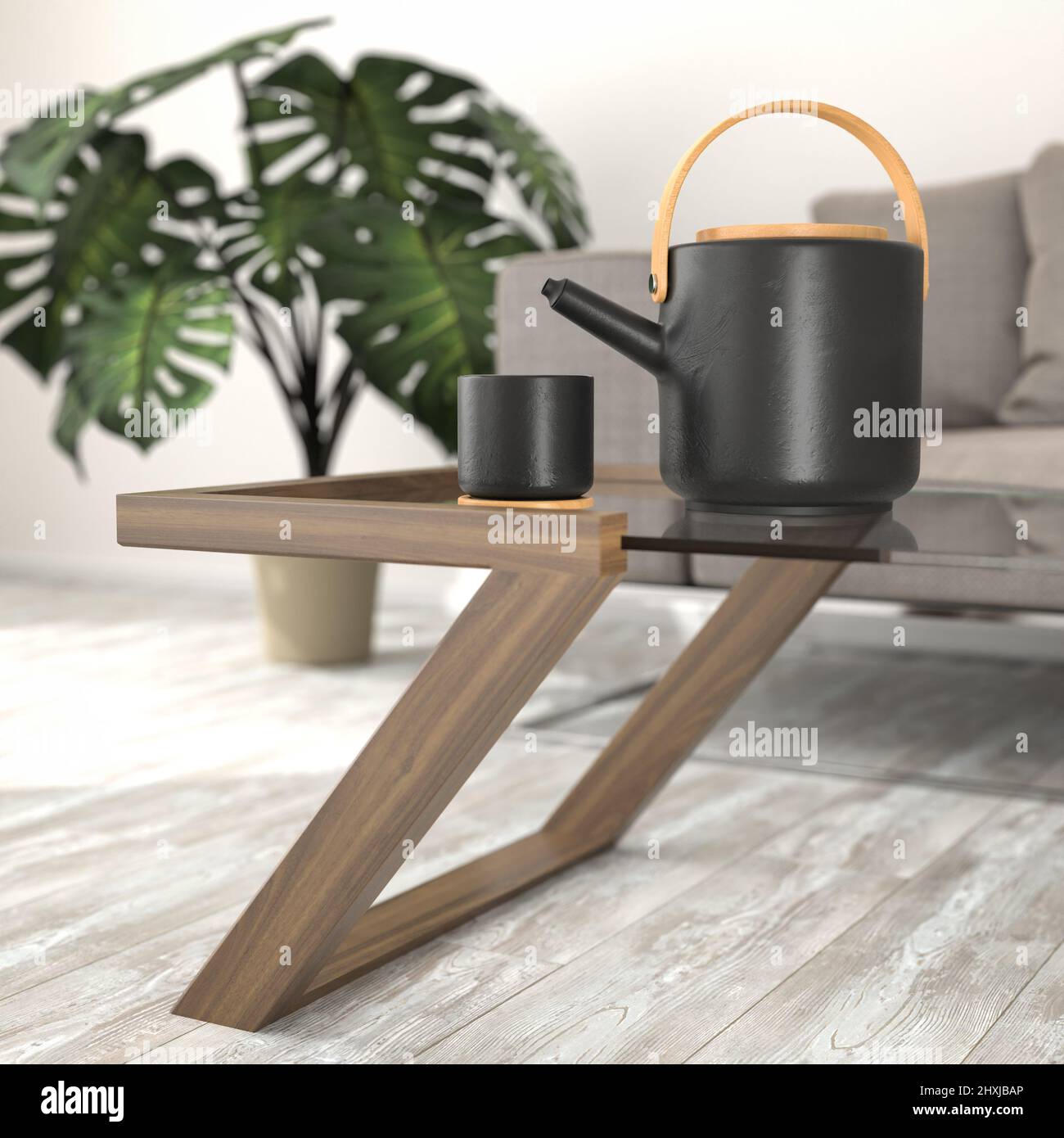 Teapot table hi-res stock photography and images - Alamy