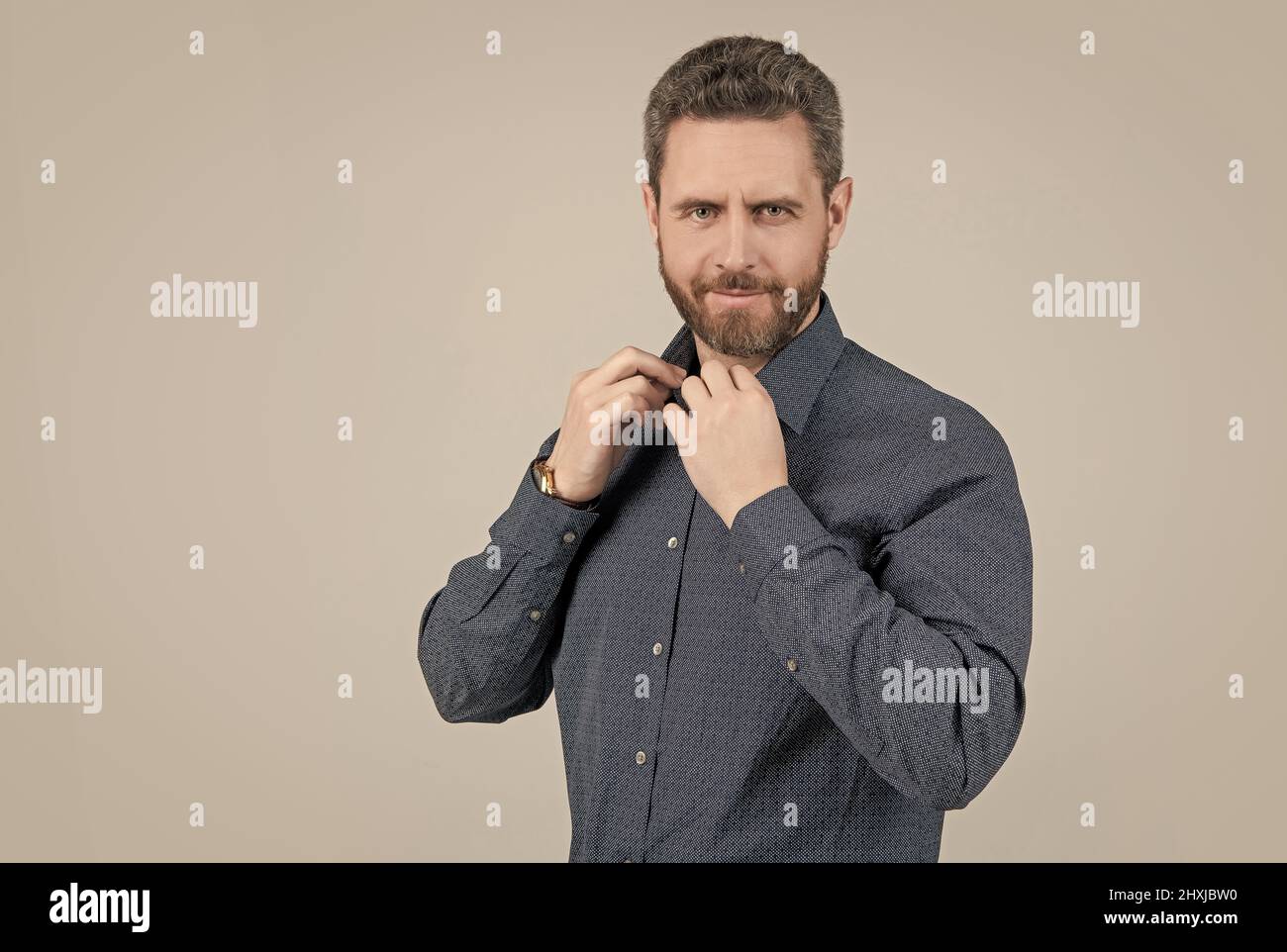 Handsome middle aged man hi-res stock photography and images - Alamy