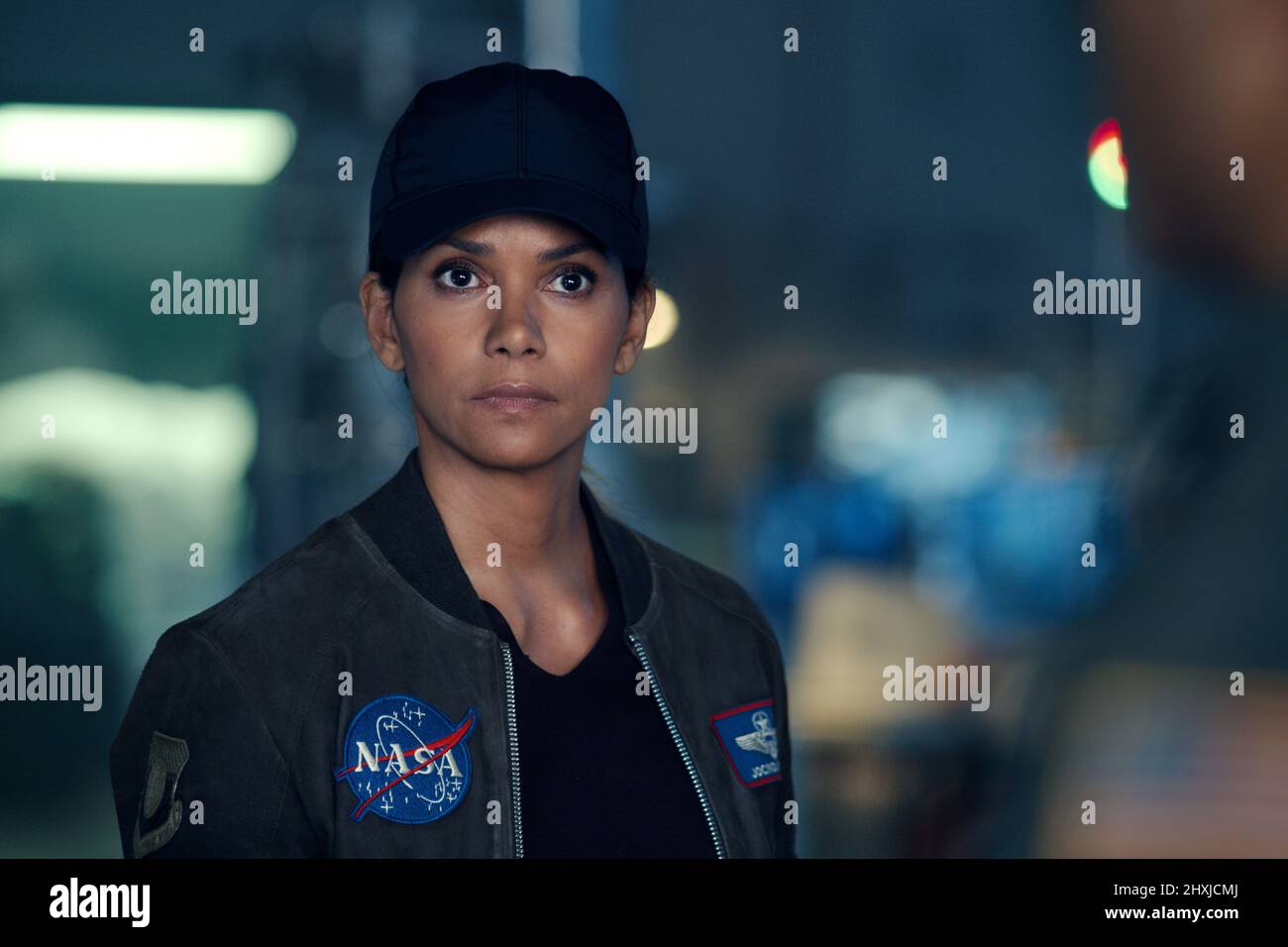 HALLE BERRY in MOONFALL (2022), directed by ROLAND EMMERICH. Credit ...