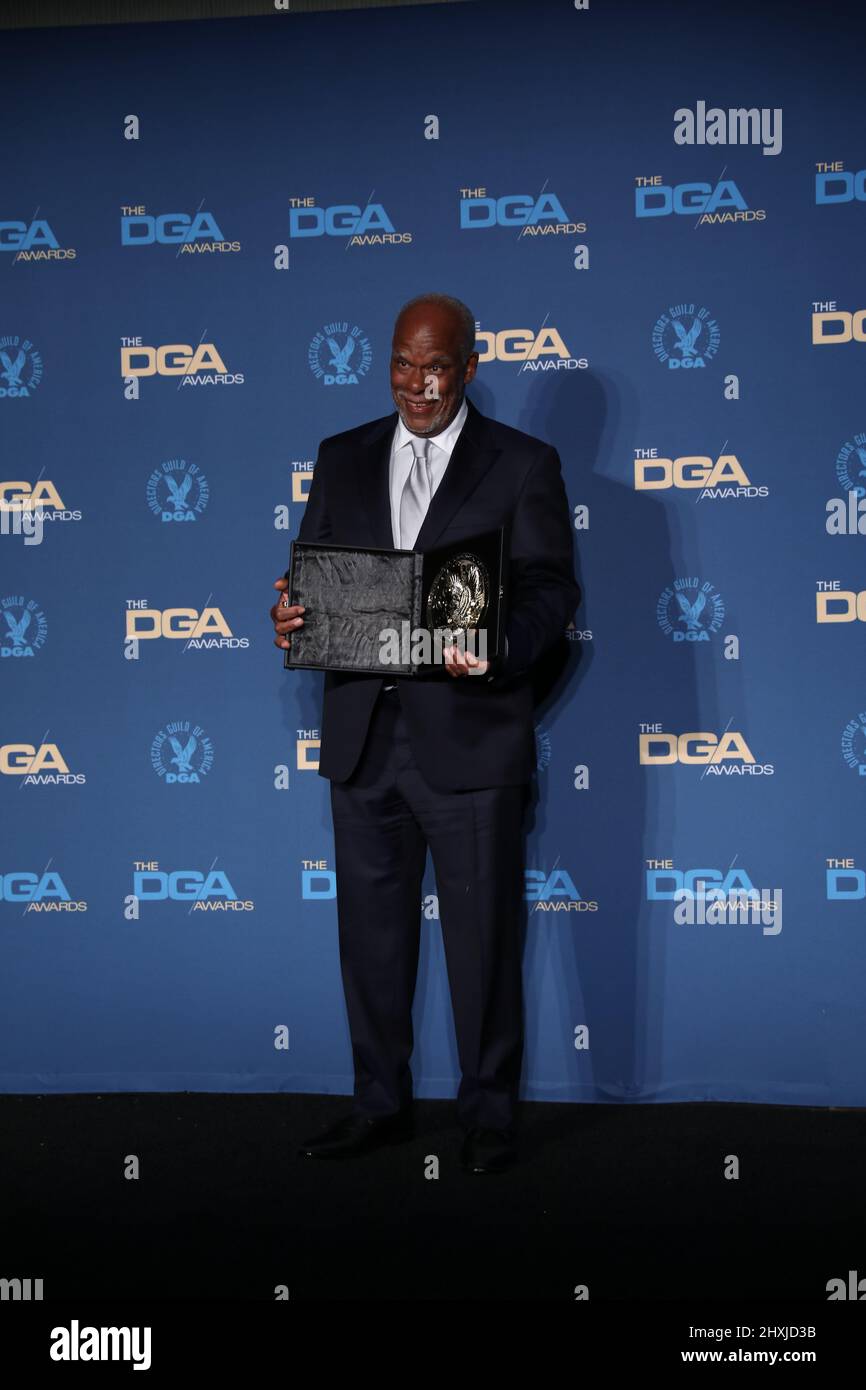 Stanley Nelson Jr. in the press room during the 74th Annual Directors ...