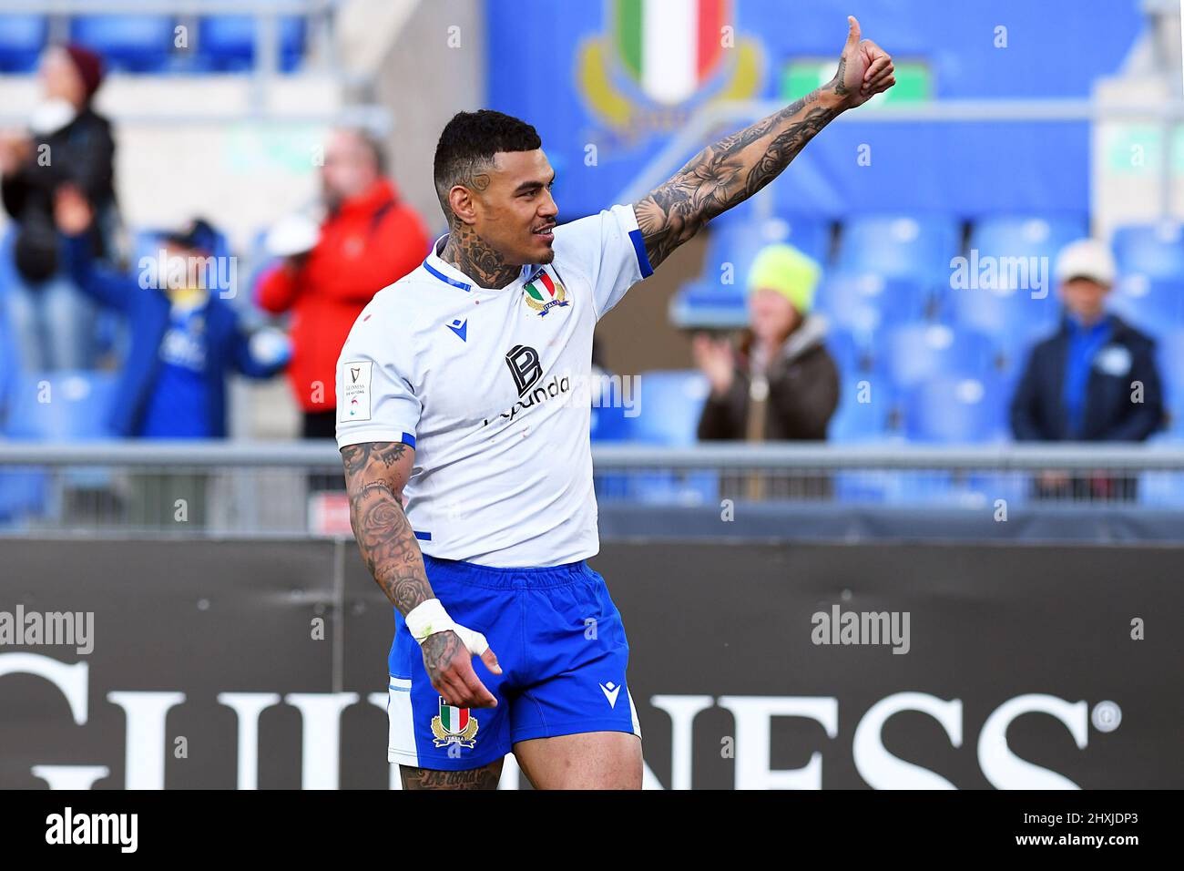 Rome, Italy. 12th Mar, 2022. Montanna Ioane of Italy during 6 Nations ...
