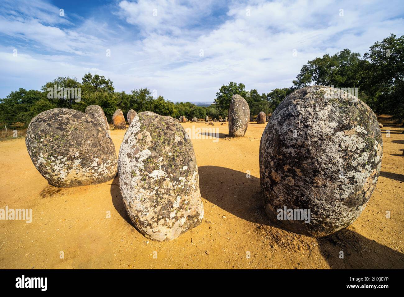 Neolithic standing stones hi-res stock photography and images - Alamy