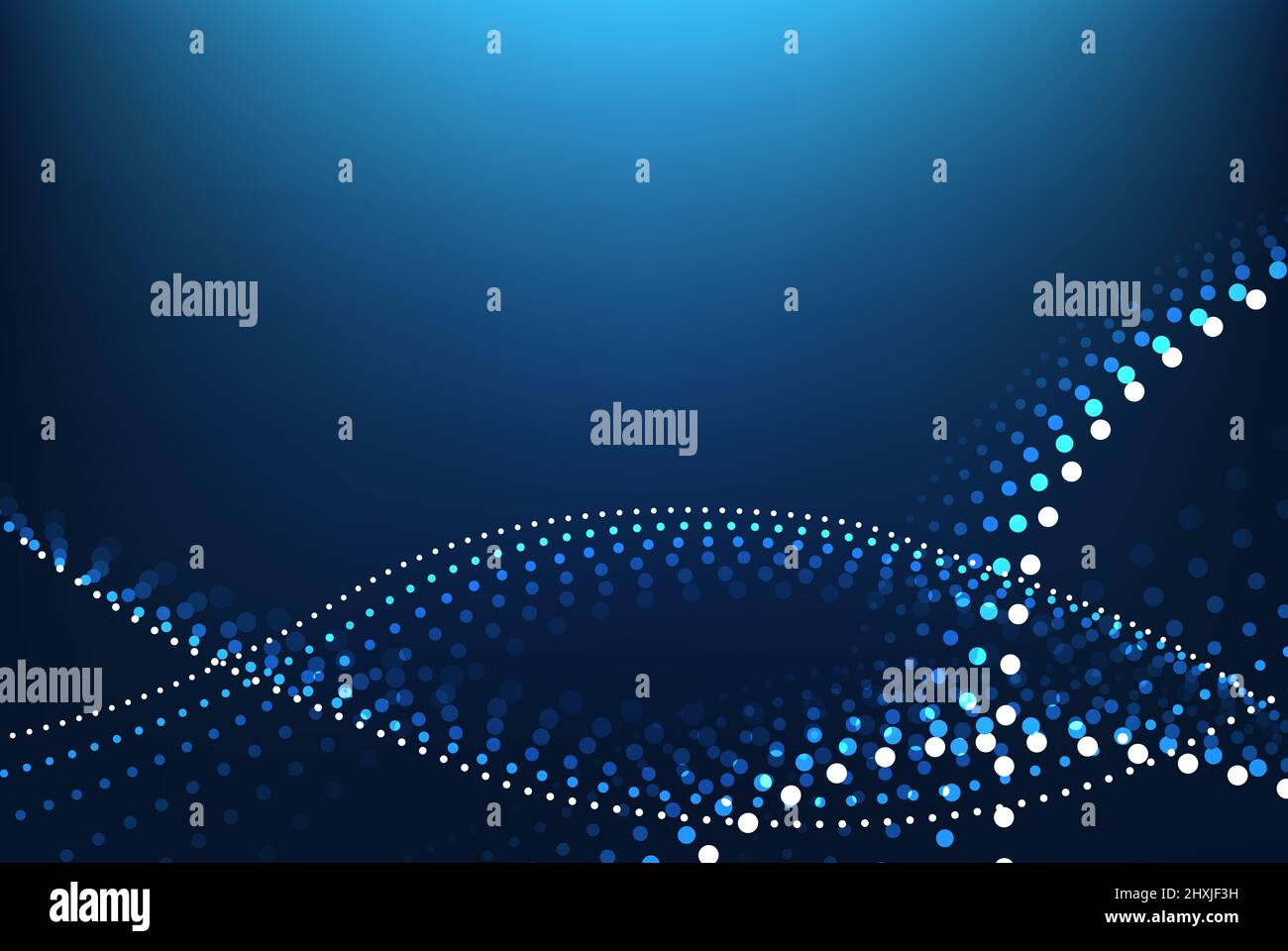 Abstract blue gradient geometric background. Illustration Stock Photo ...