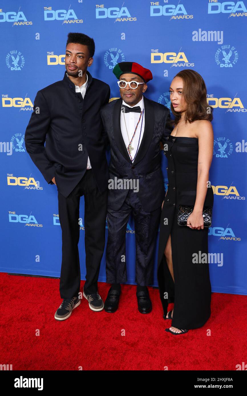 Jackson Lee, Spike Lee, and Satchel Lee arrive at the 74th Annual ...