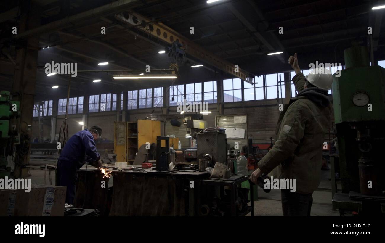 Truck man electrode hi-res stock photography and images - Alamy