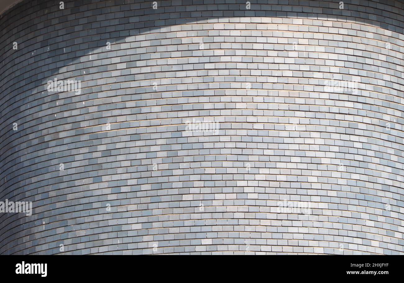blue brick wall useful as a background Stock Photo - Alamy