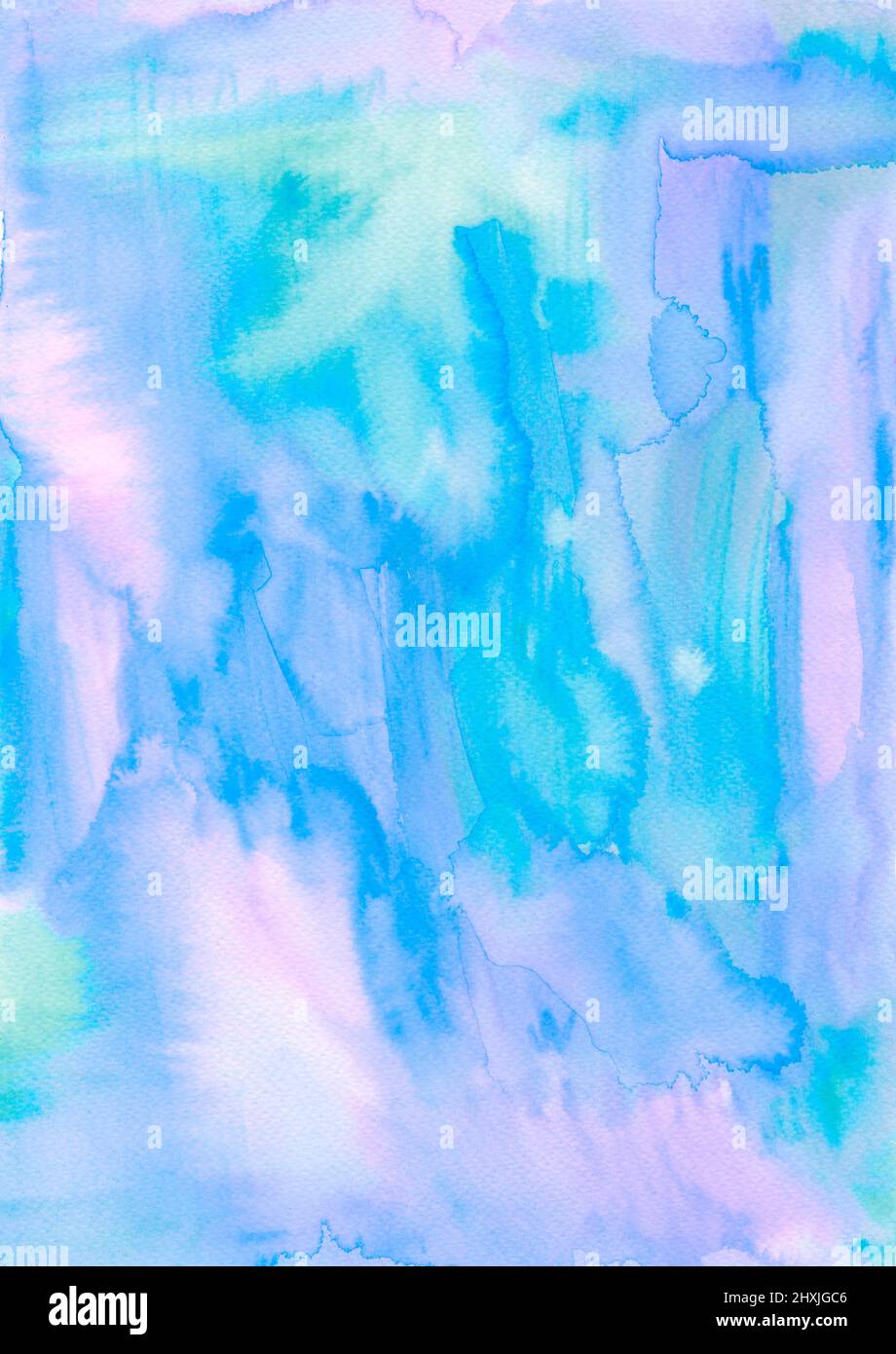 Abstract colorful hand painted watercolor background Stock Photo - Alamy