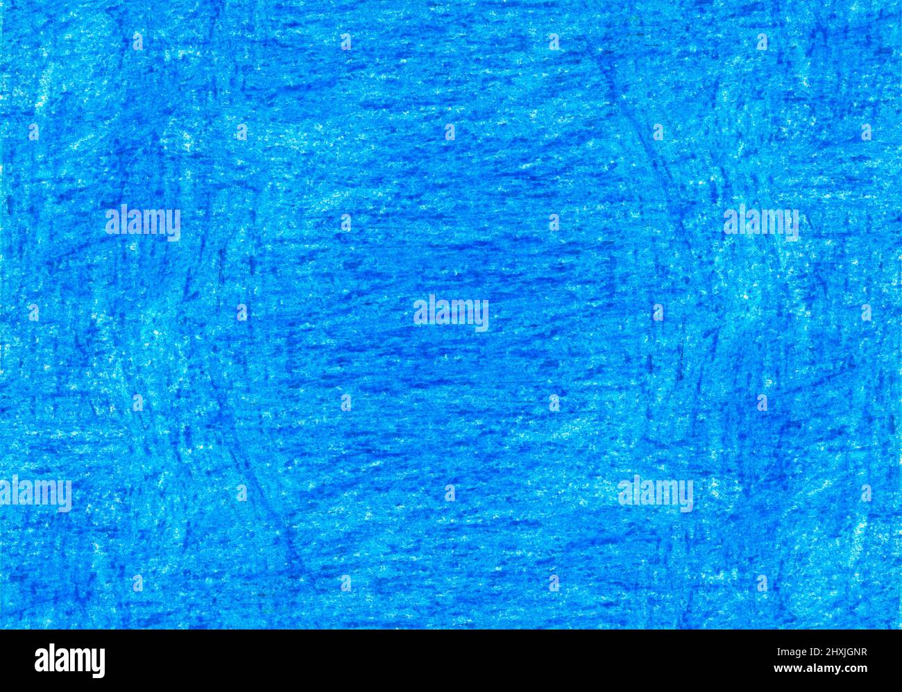 Hand drawn crayon blue abstract background Stock Photo - Alamy