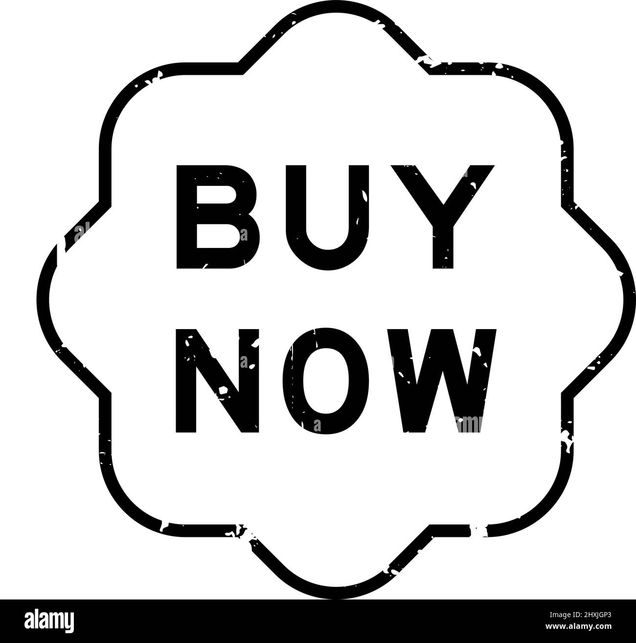 Grunge black buy now word rubber seal stamp on white background Stock ...