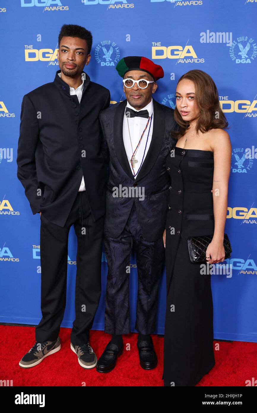 Jackson Lee, Spike Lee, and Satchel Lee arrive at the 74th Annual ...