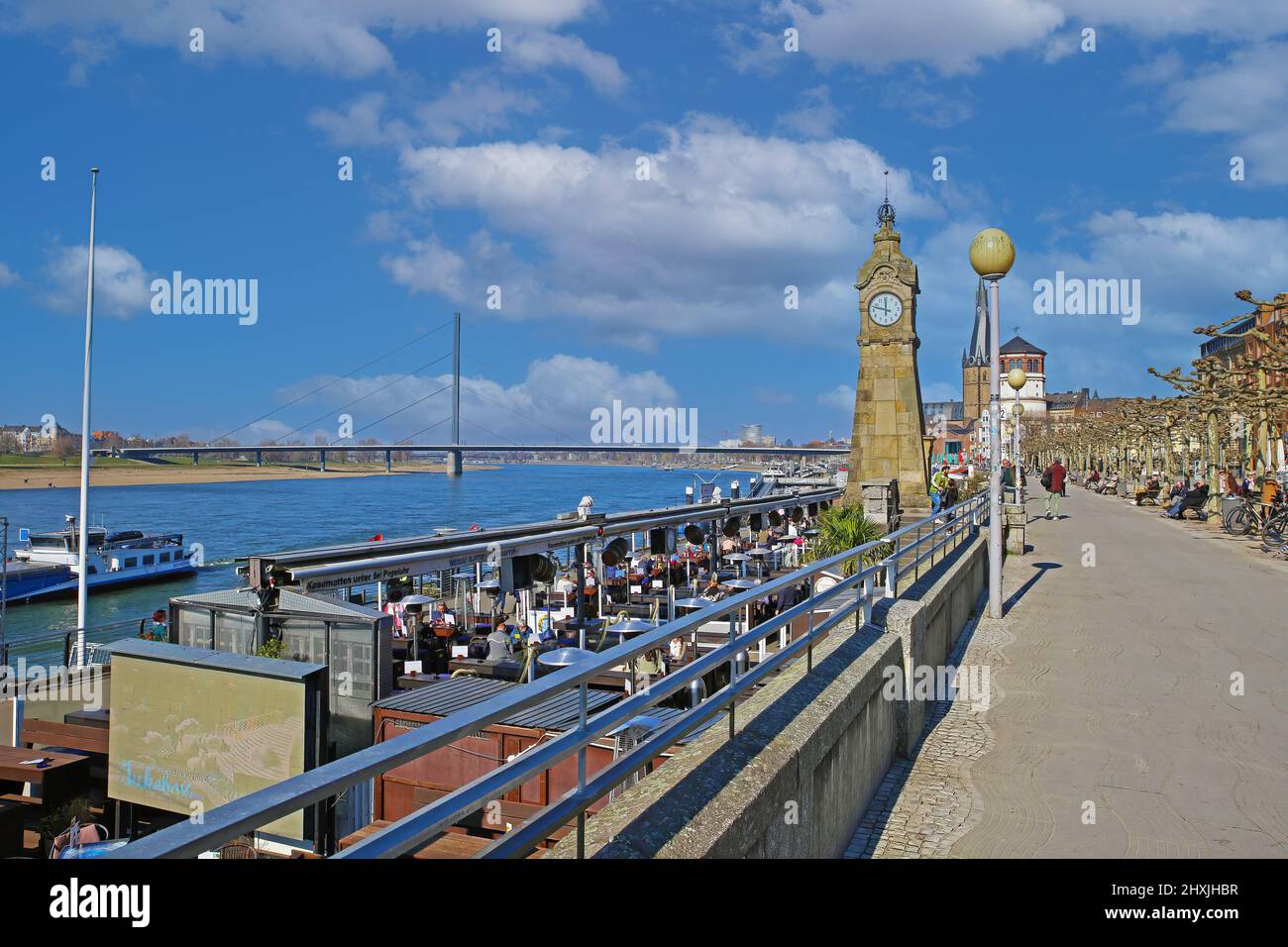 Clock tower dusseldorf hi-res stock photography and images - Alamy