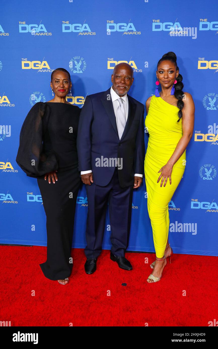 Marcia Smith, Stanley Nelson Jr., and Traci A. Curry arrive at the 74th ...