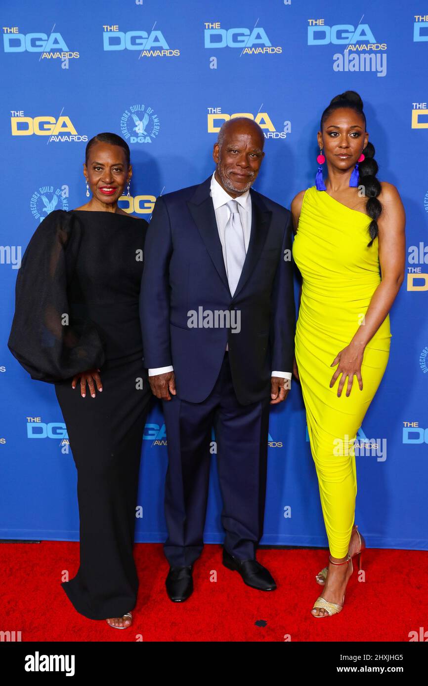 Marcia Smith, Stanley Nelson Jr., and Traci A. Curry arrive at the 74th ...