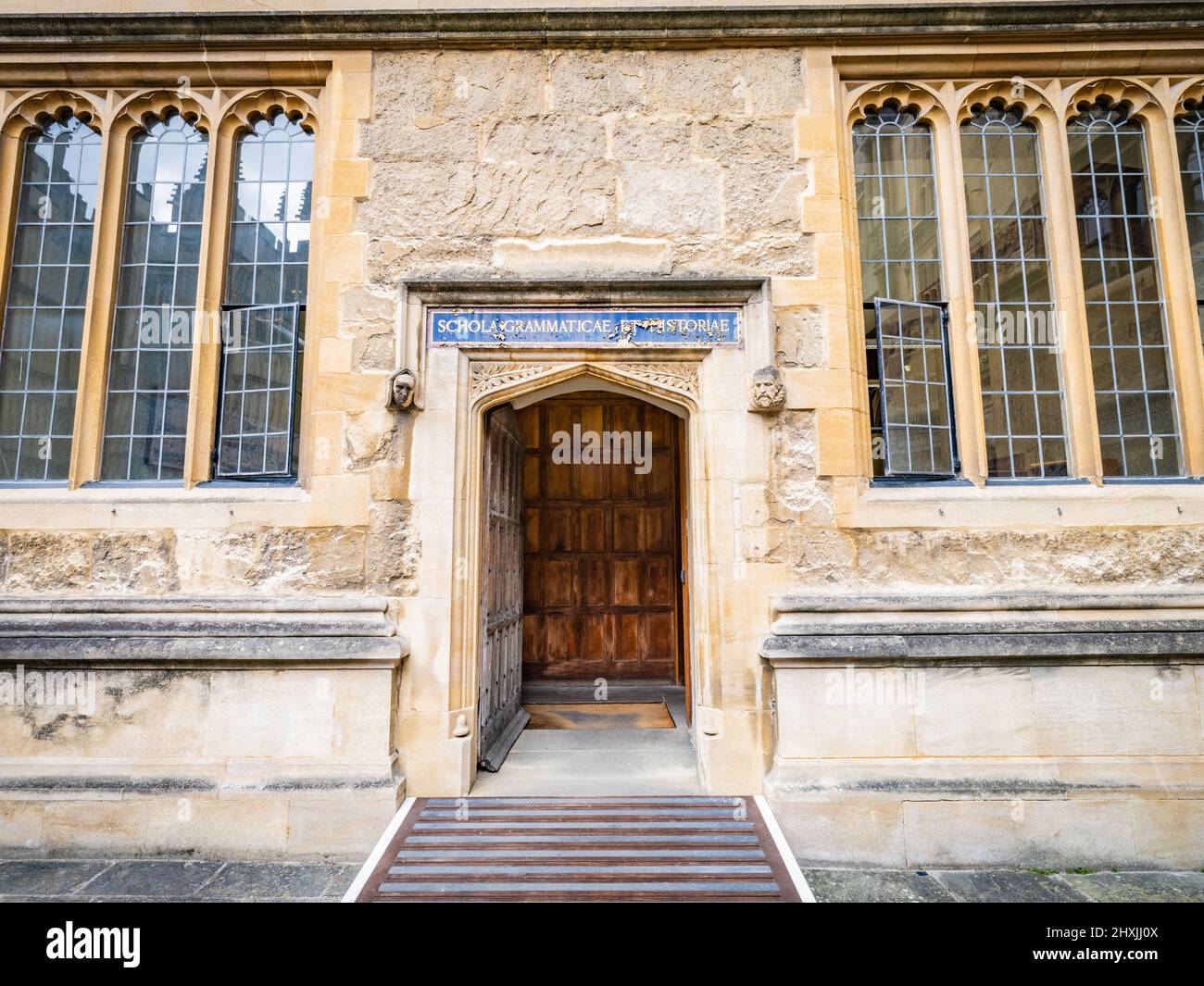 An entrance to one of the Bodleian Libraries ,Oxford, Uk Stock Photo ...