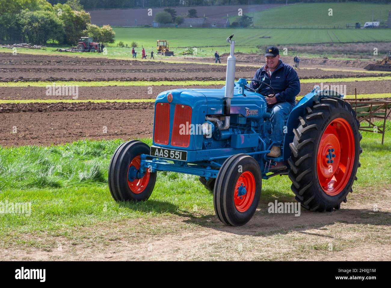 1957 fordson major diesel tractor hi-res stock photography and images ...