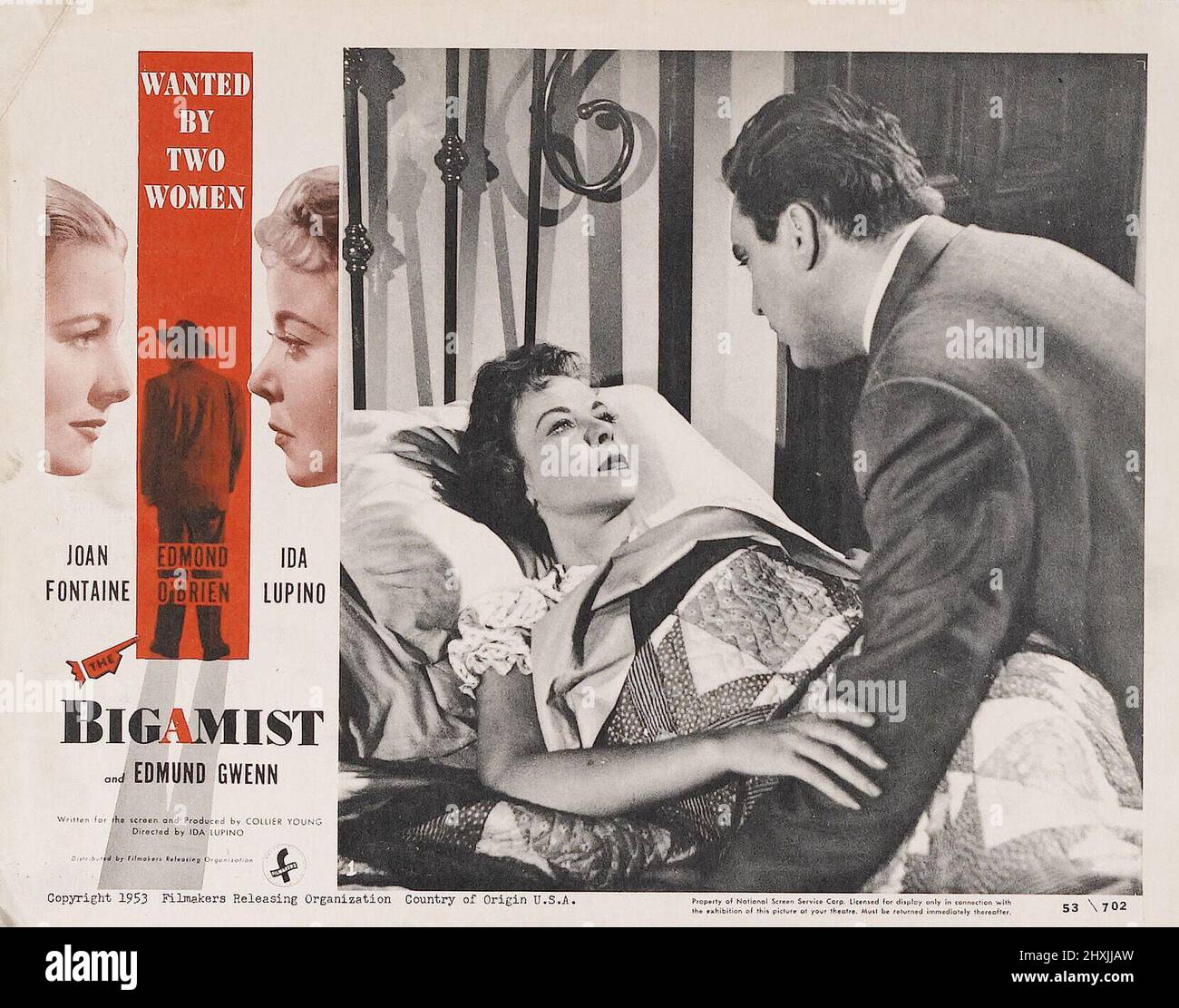 THE BIGAMIST (1953), directed by IDA LUPINO Stock Photo - Alamy