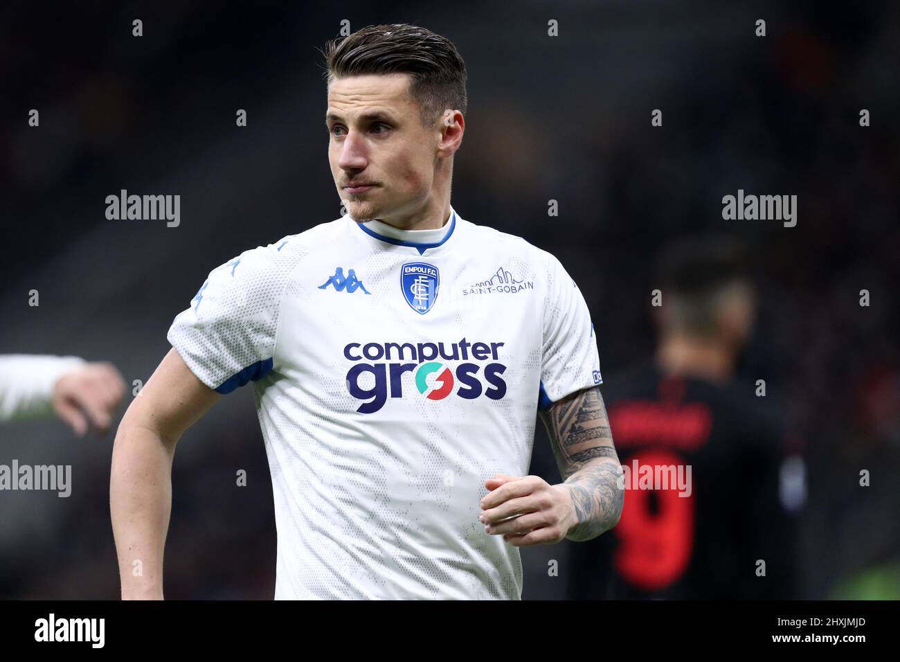 Andrea Pinamonti of Empoli Fc looks on during the Serie A match between ...