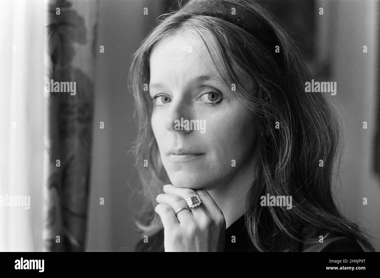 Lady Lucan, wife of missing Lord Lucan, pictured at her London home ...