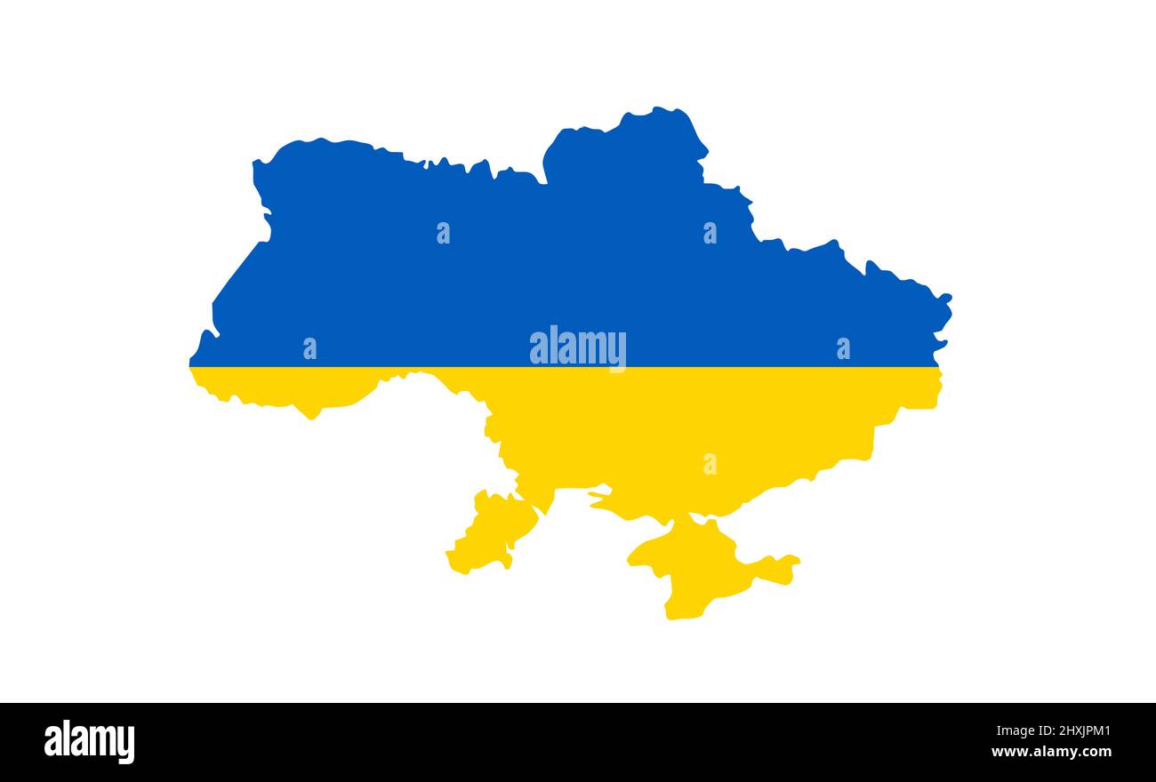 Map of Ukraine vector illustration Stock Vector Image & Art - Alamy