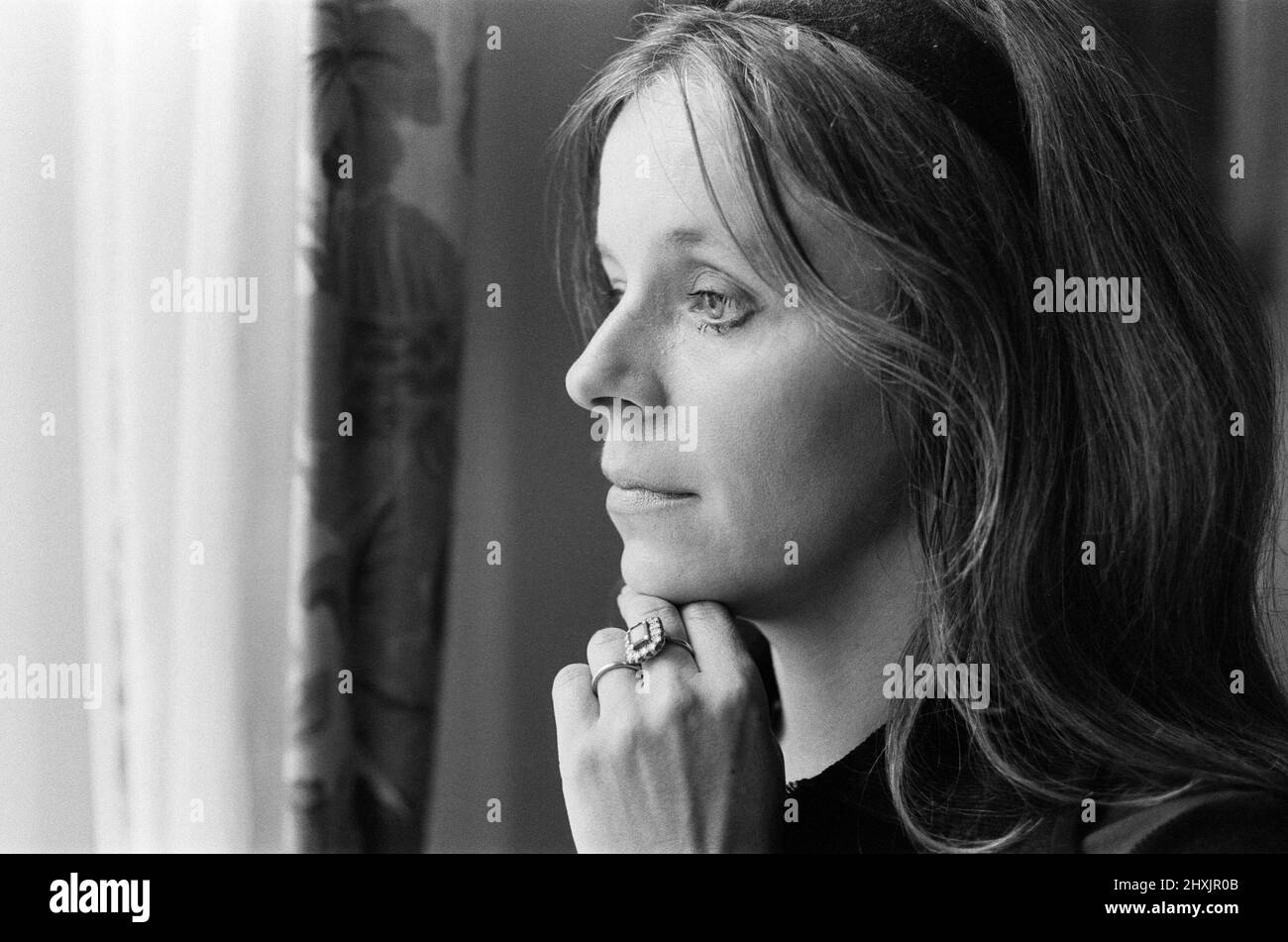 Lady Lucan, wife of missing Lord Lucan, pictured at her London home ...