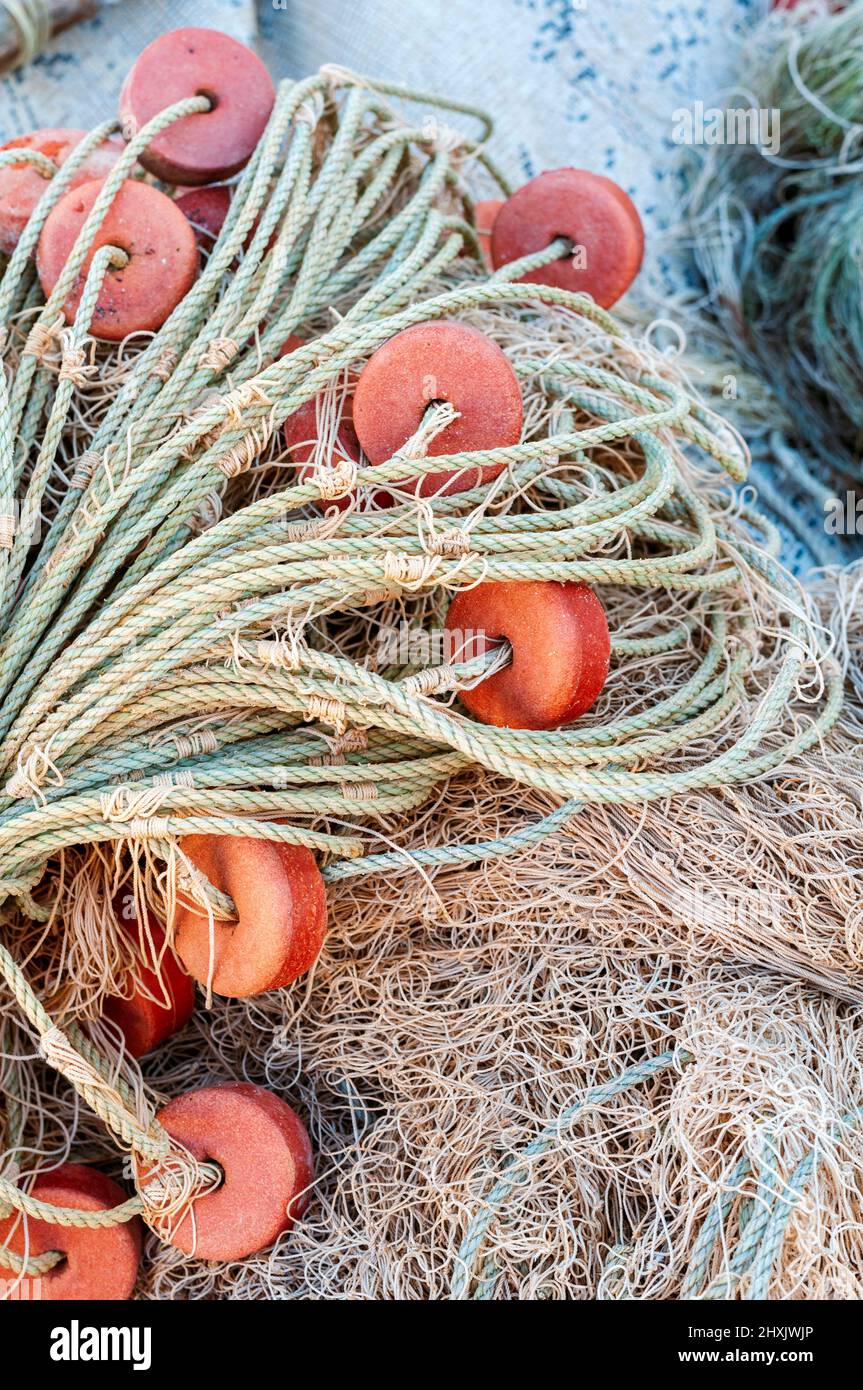 Fishing ropes and floats hi-res stock photography and images - Alamy