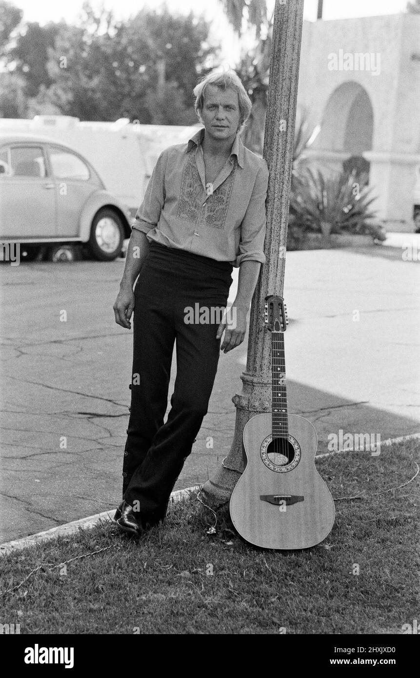 David Soul - singer, actor, musician, pictured in Los Angeles, with his ...