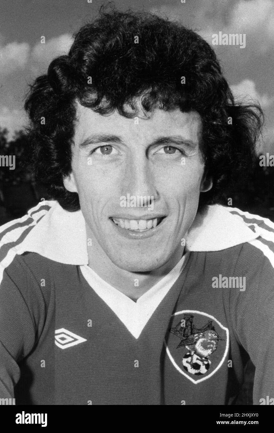 Tom Ritchie Bristol City football player August 1977 Stock Photo - Alamy
