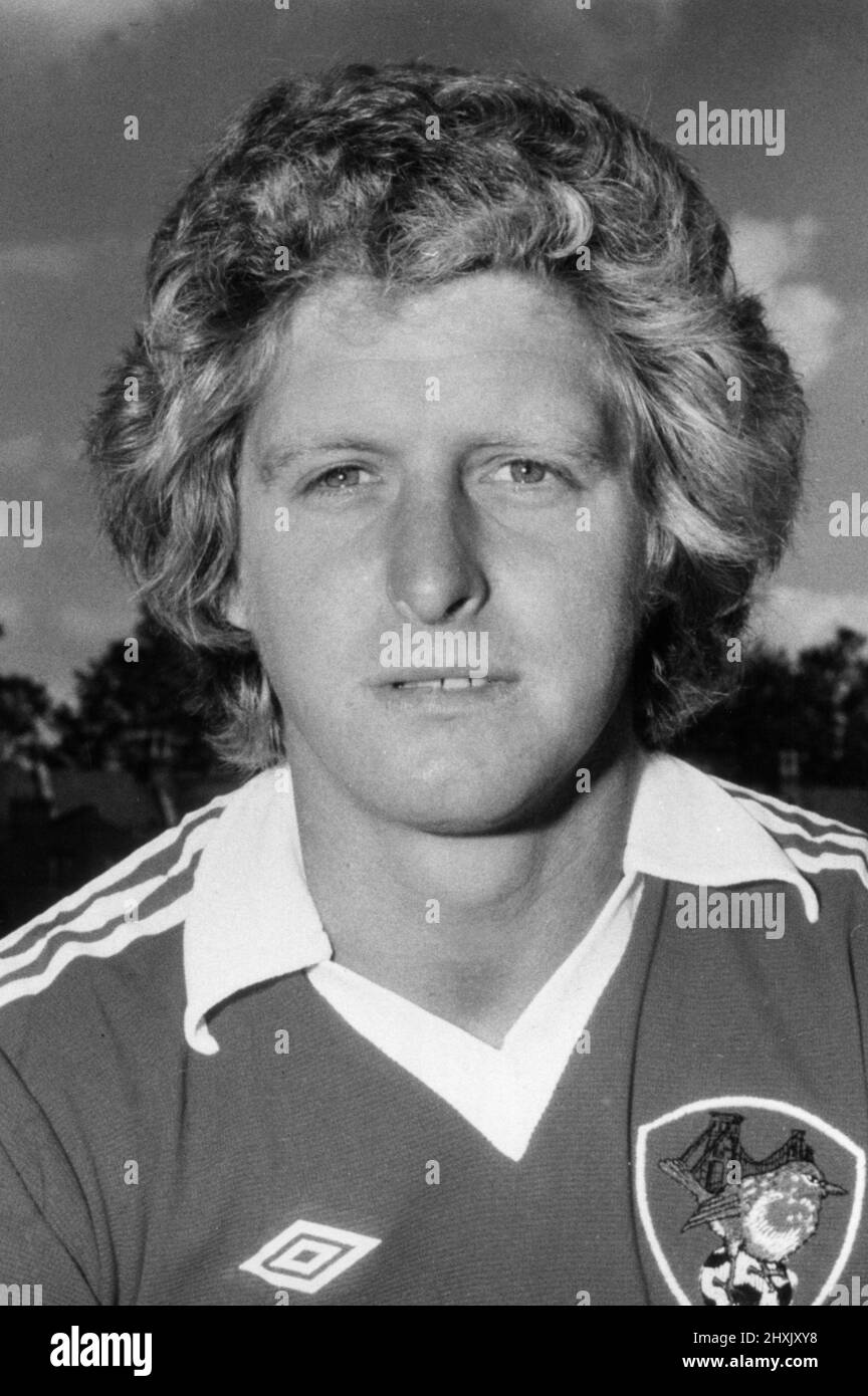 Chris Garland Bristol City football player August 1977 Stock Photo - Alamy