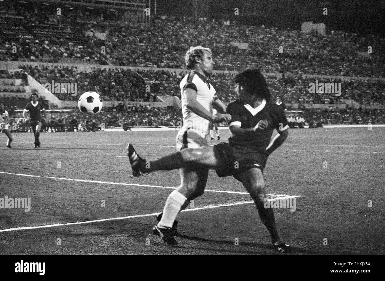 European Cup Final at the Stadio Olimpico in Rome, Italy. Liverpool 3 v ...