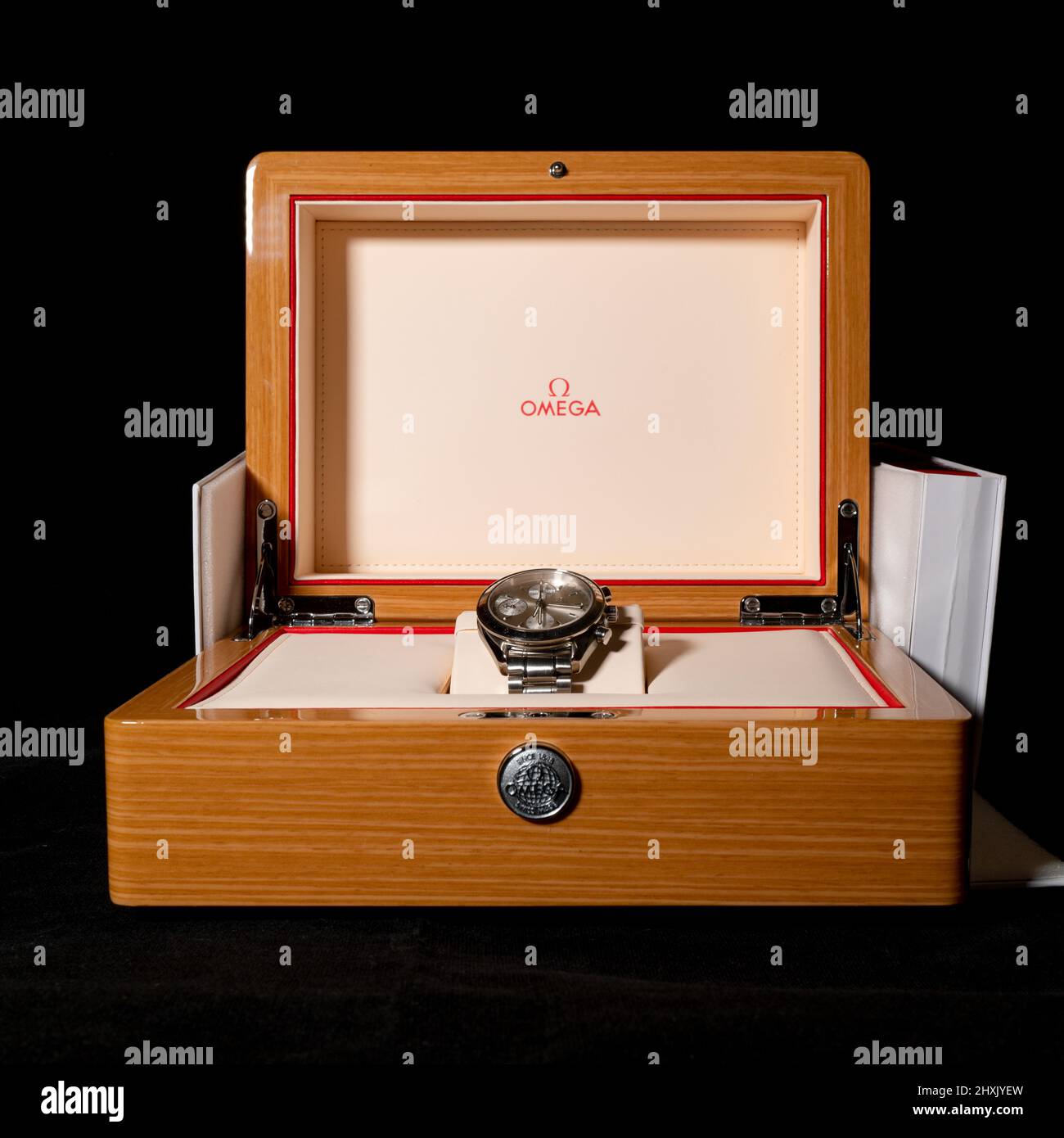 Presentation box omega hi-res stock photography and images - Alamy