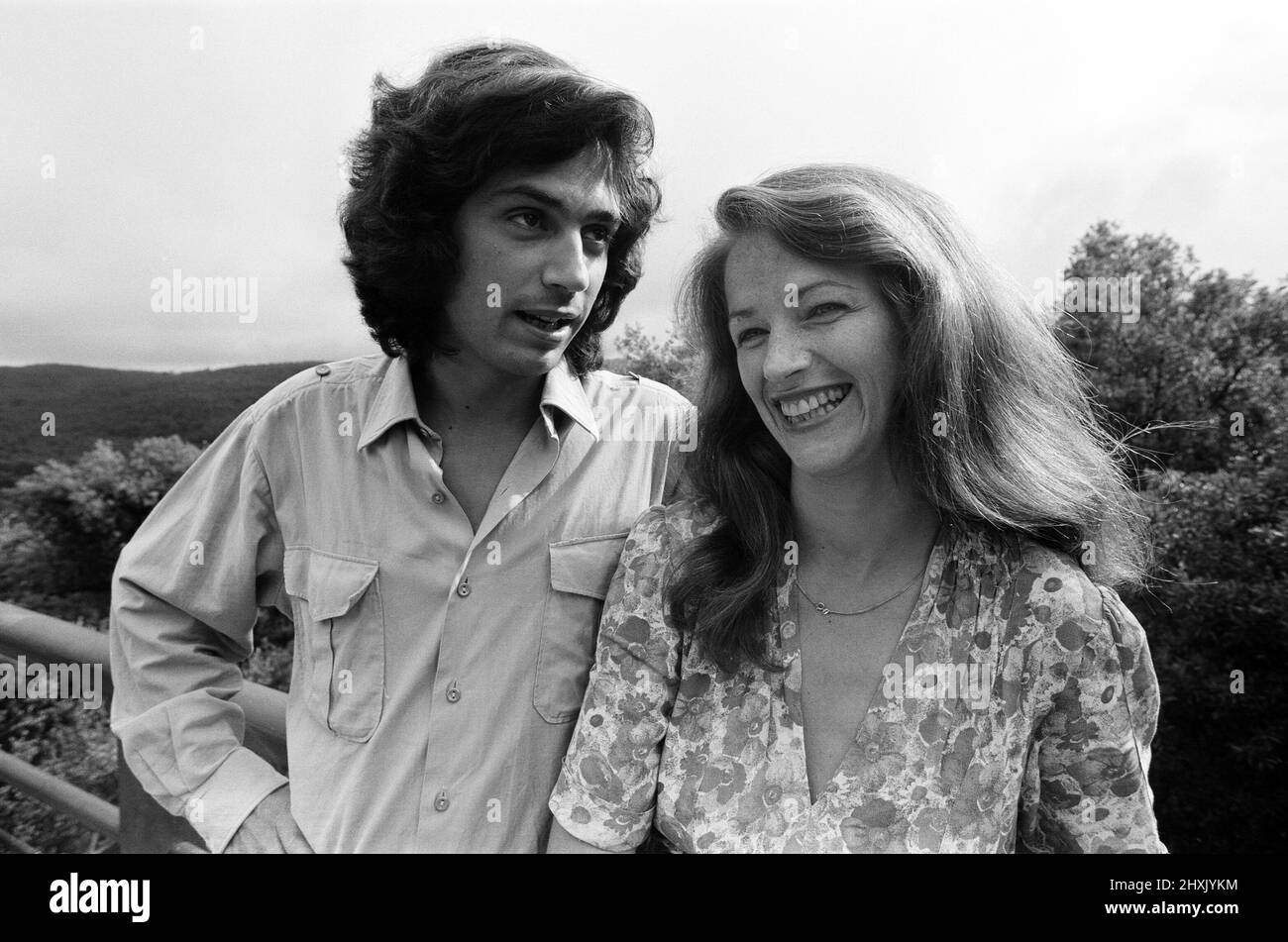 Charlotte Rampling and her boyfriend Jean Michel Jarre, pictured at a ...