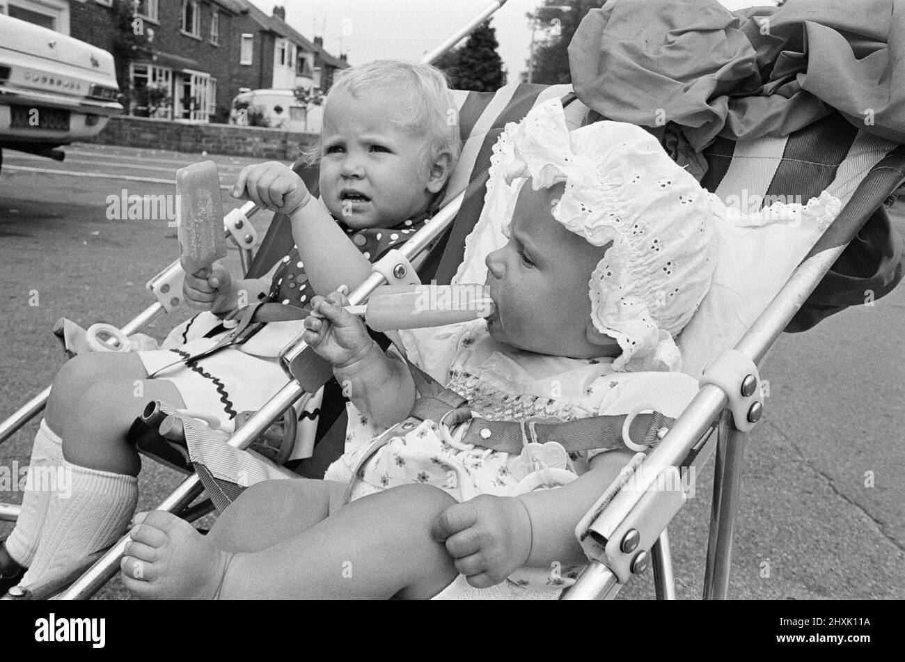 Summer Weather Scenes, August 1976 Stock Photo - Alamy